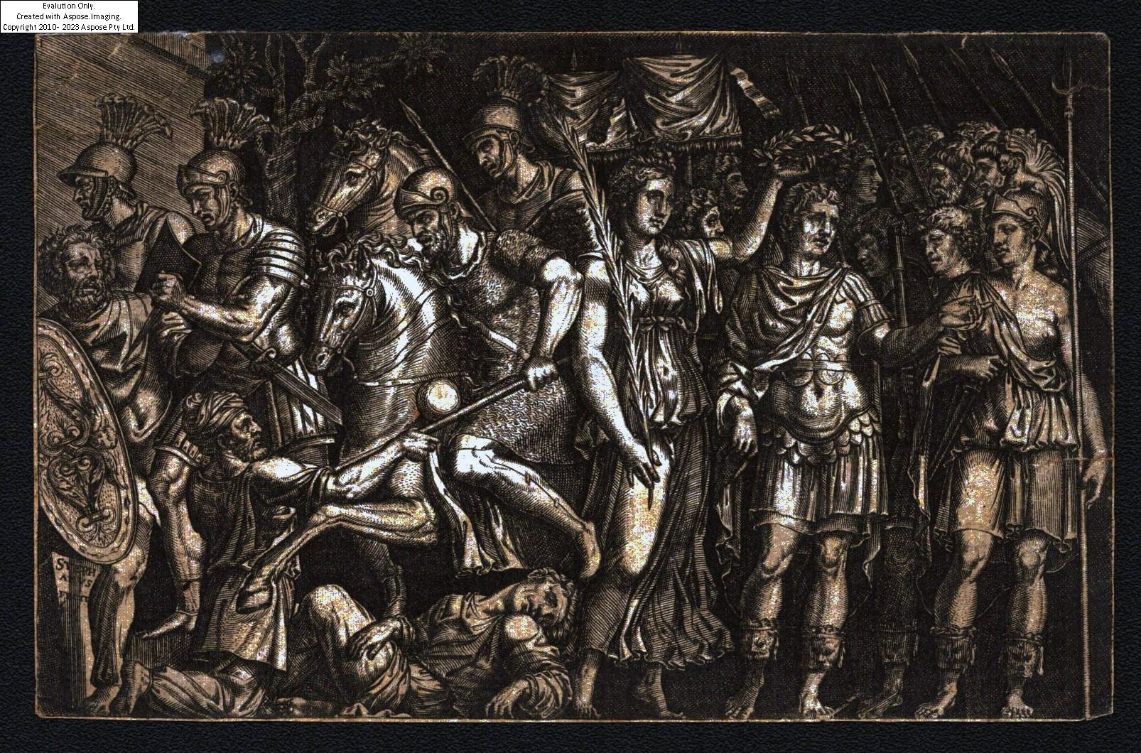 Étienne Delaune | The Martyrdom of Saint Felicitas of Rome | Trajan ...