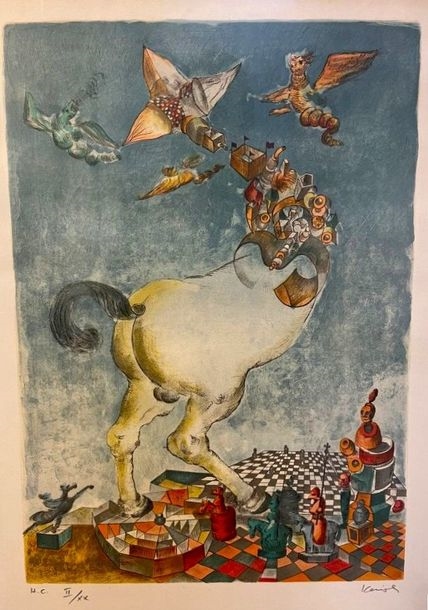 Raffi Kaiser | Raffi KAISER (1931). - Lot 278 (1979) | MutualArt