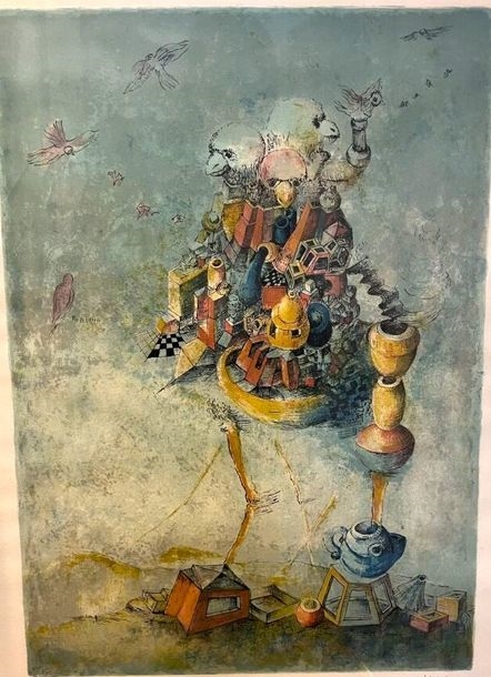 Raffi Kaiser | Raffi KAISER (1931). - Lot 278 (1979) | MutualArt