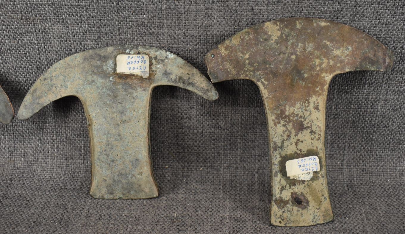 Jewelry | AZTEC COPPER KNIVES | MutualArt