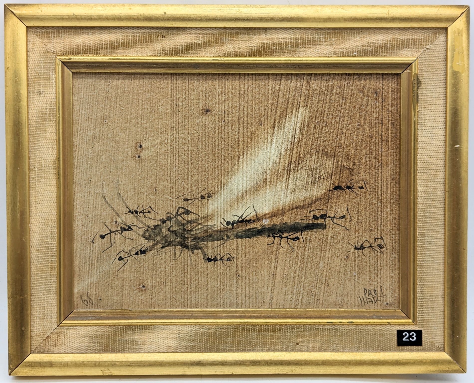 Kevin Charles Hart | Ants and Dragonfly (1966) | MutualArt