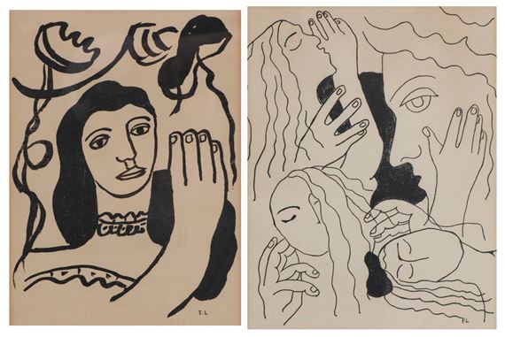 Fernand Léger | Arthur Rimbaud, Les illuminations (1949) | MutualArt