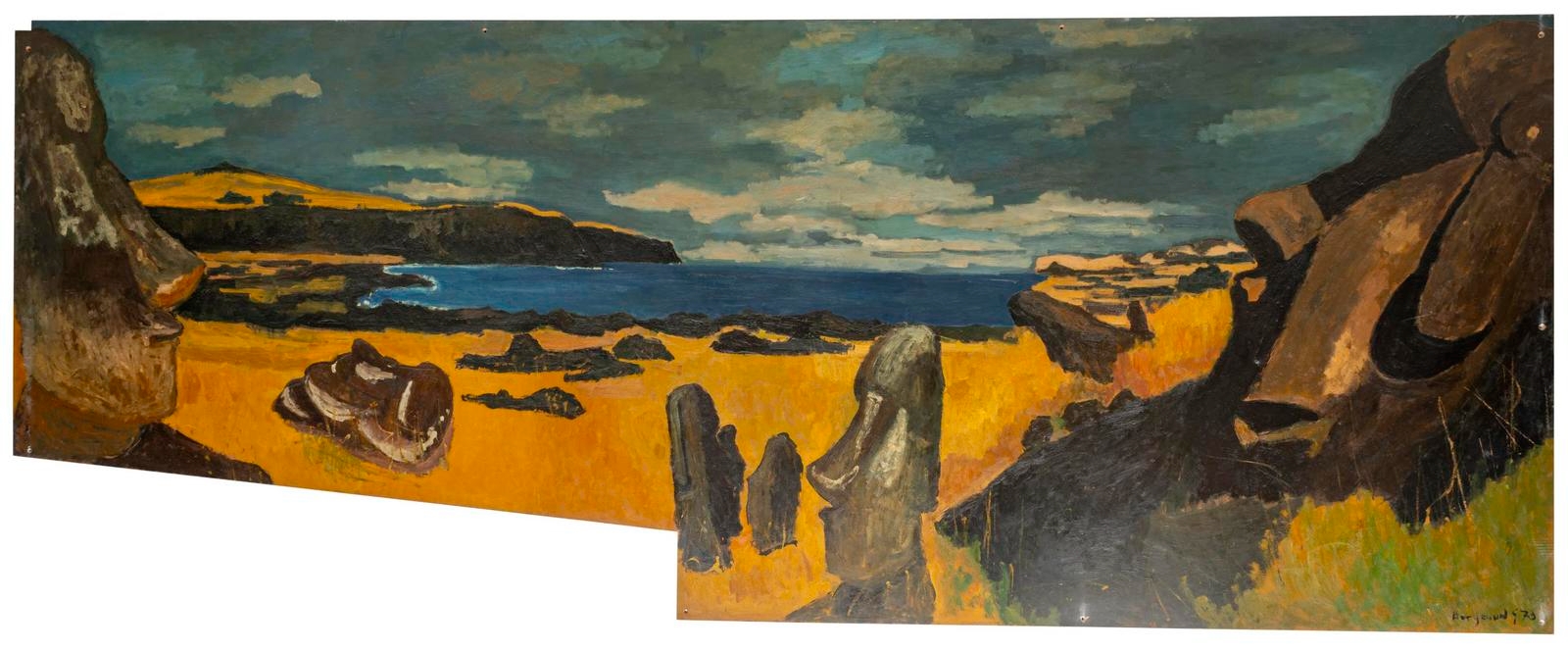 Georges Borgeaud | Ile de Pâques | MutualArt
