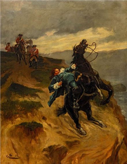 Gordon Frederick Browne | The end of the chase (1886) | MutualArt