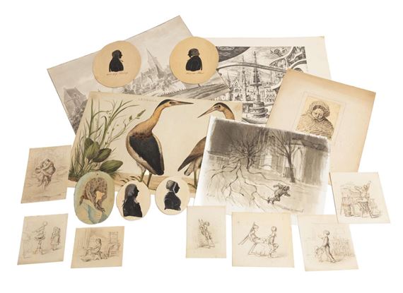 Peter Vos | Een collectie divers drukwerk en schilderingen, w.o. Peter ...