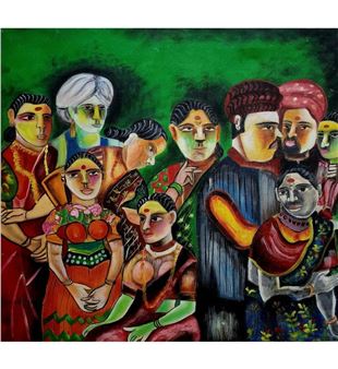 K. Laxma Goud | 703 Artworks at Auction | MutualArt