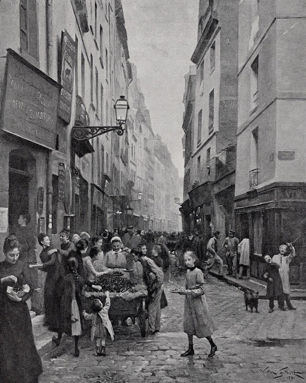 Victor-Gabriel Gilbert | Victor Gilbert 1800s Antique Print Going for ...