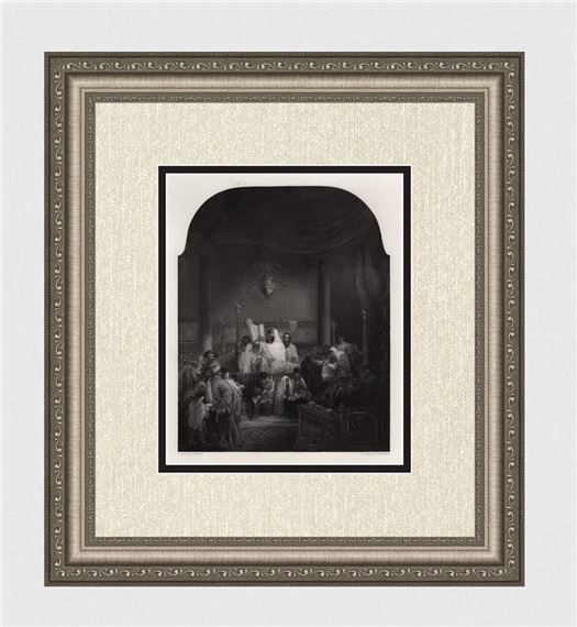 Solomon Alexander Hart | A Jewish Synagogue | MutualArt