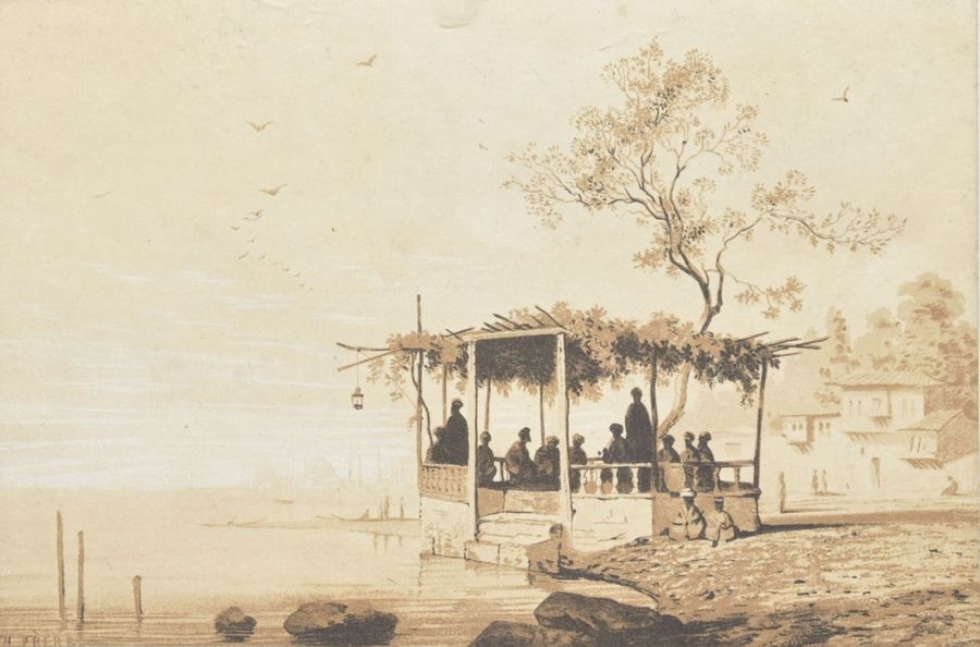 Théodore Frère | Kiosk in Constantinople | MutualArt