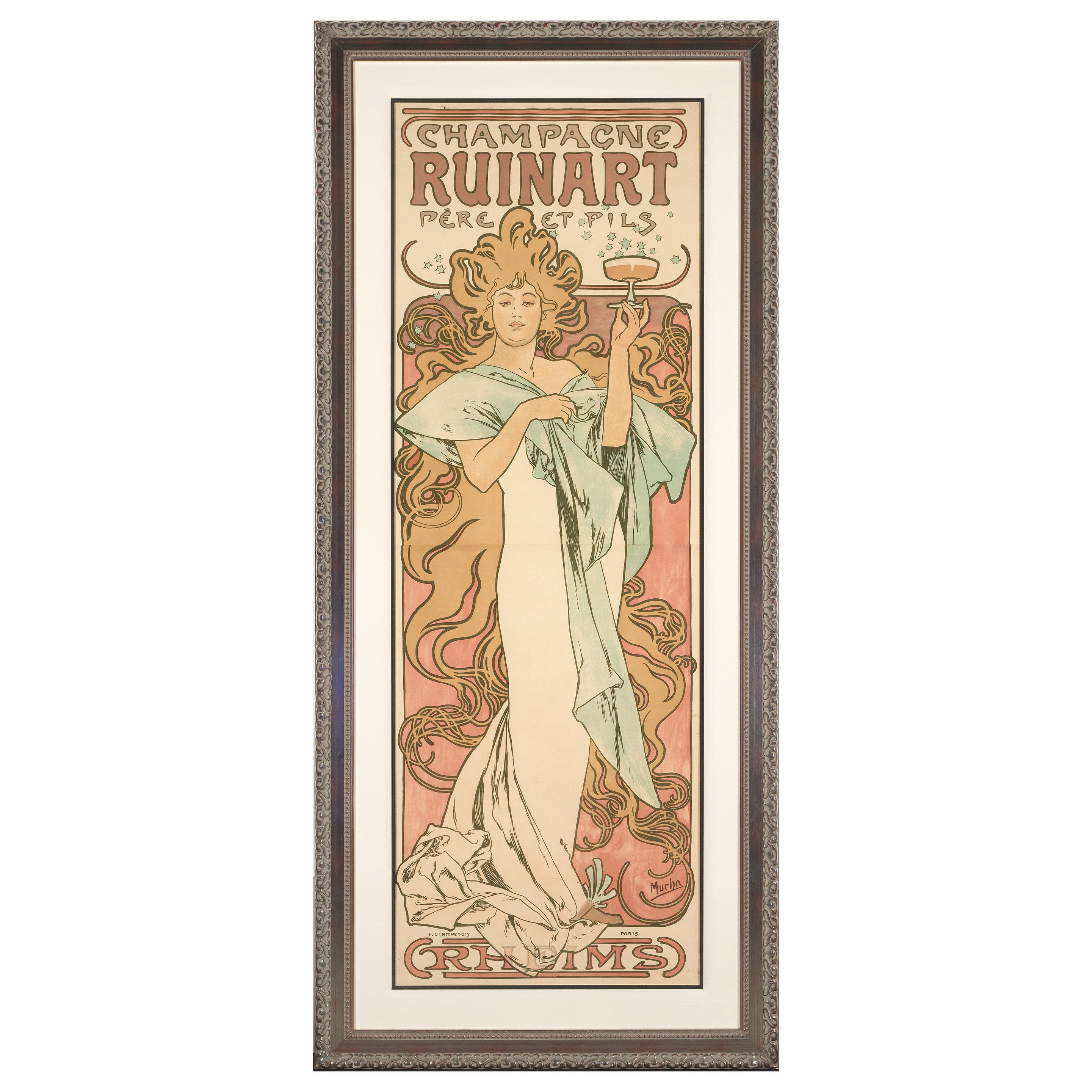 Alphonse Mucha | Champagne Ruinart (1896) | MutualArt
