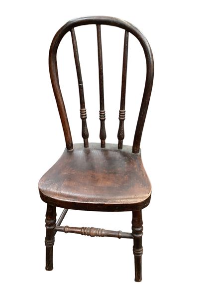 Unknown | Children's/dolls stick back chair | MutualArt