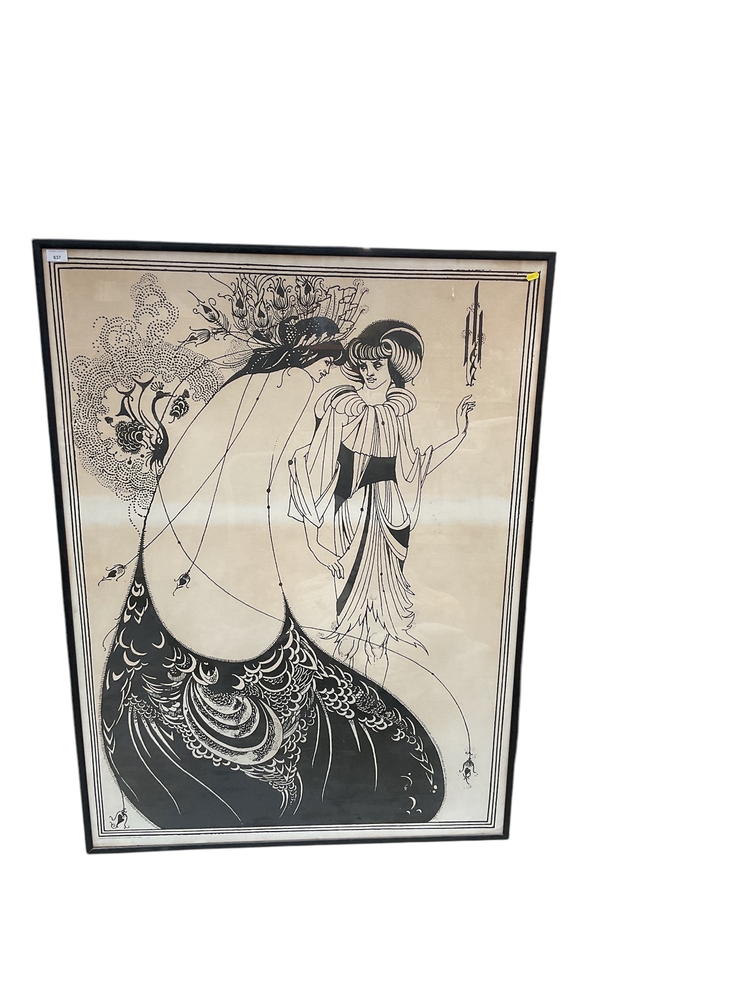 Aubrey Beardsley | Very large Aubrey Beardsley print | MutualArt