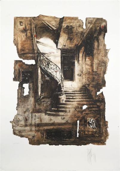 Alain Kleinmann | Alain Kleimann The Staircase | MutualArt