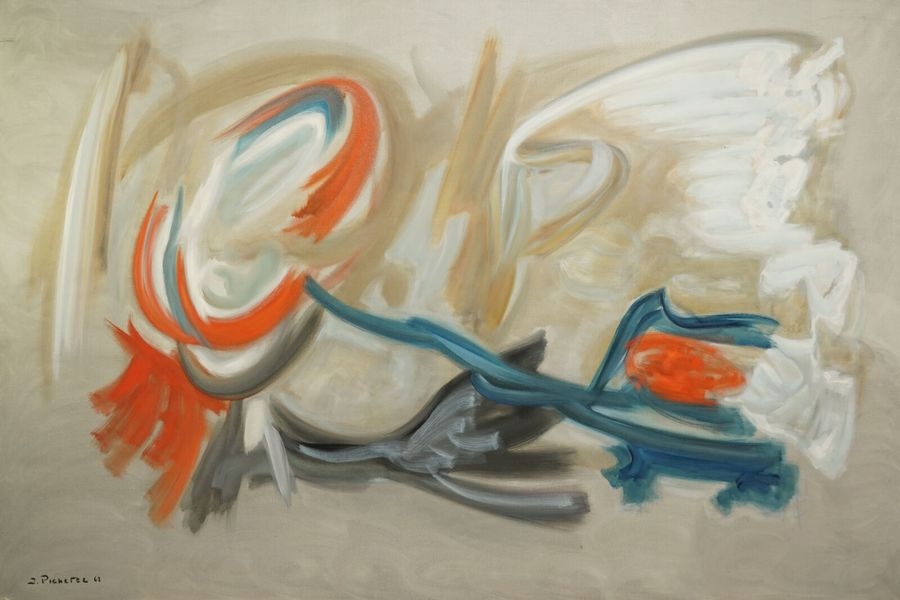 James Pichette | PICHETTE James, 1920-1996, Epsace insolite, 1962, oil ...