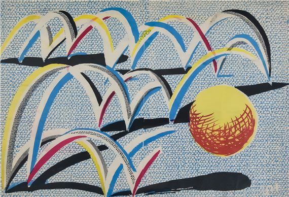 David Hockney | David Hockney (born 1937) - Print in colour - A Bounce ...