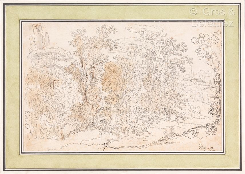 Louis Jean Desprez | Italian landscape | MutualArt