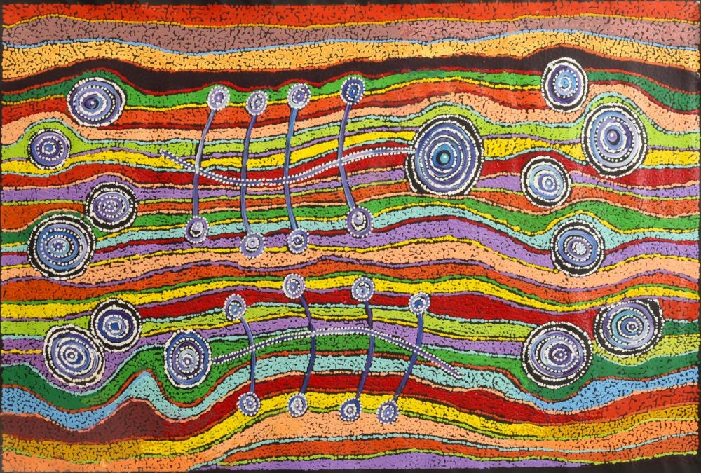 Maria Brown Nampitjinpa | Seven Sisters Dreaming (2023) | MutualArt