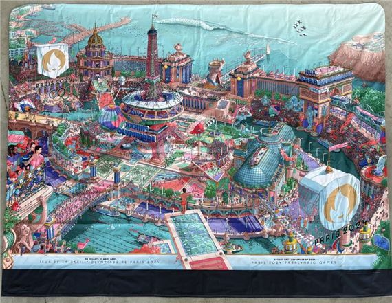 Ugo Gattoni | Official poster of the Paris 2024 Olympic and Paralympic ...