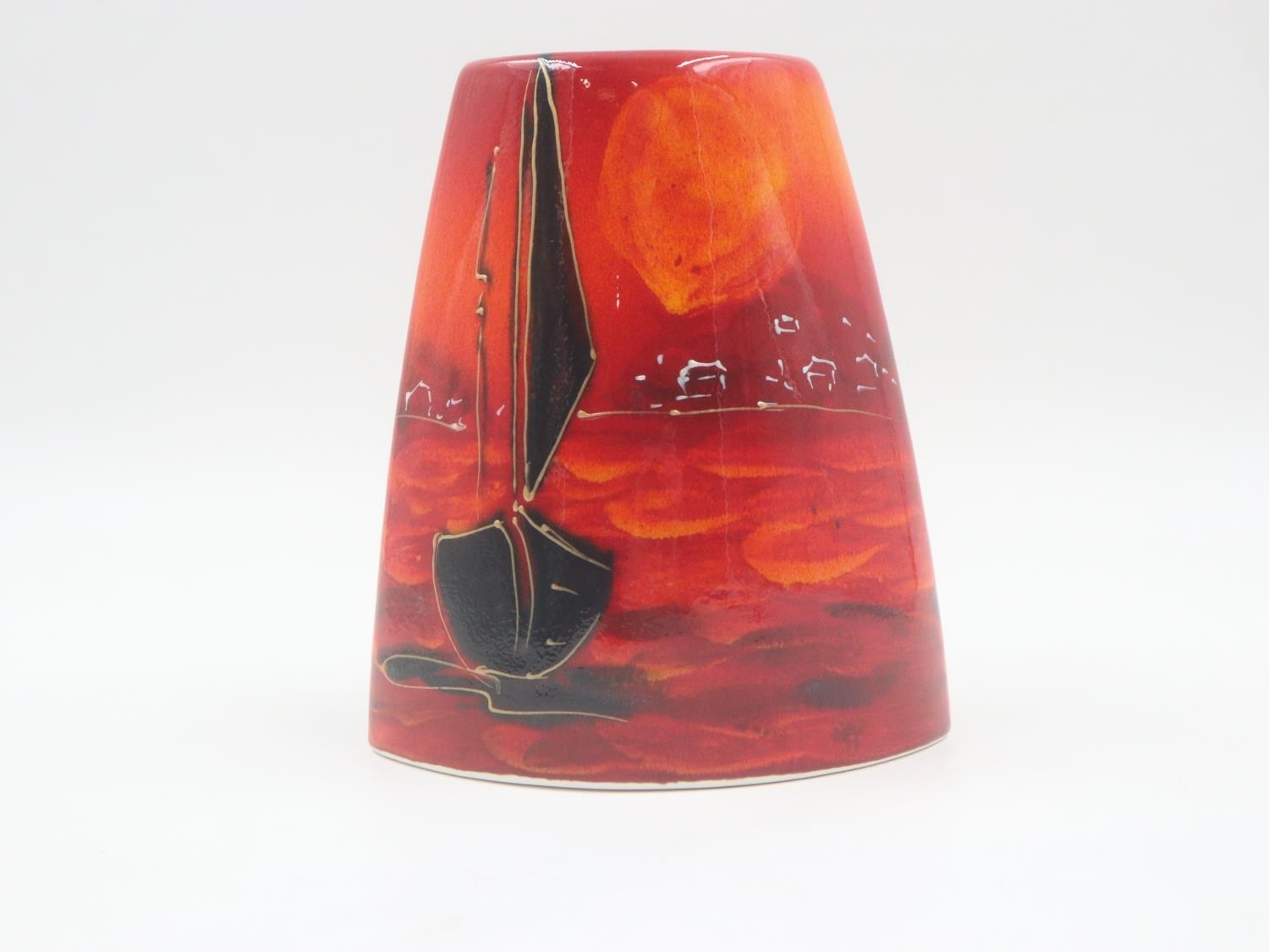 Anita Harris | Anita Harris sailing boat vase | MutualArt