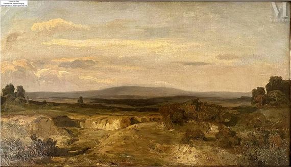 Jules Dupré | Paysage (1811) | MutualArt