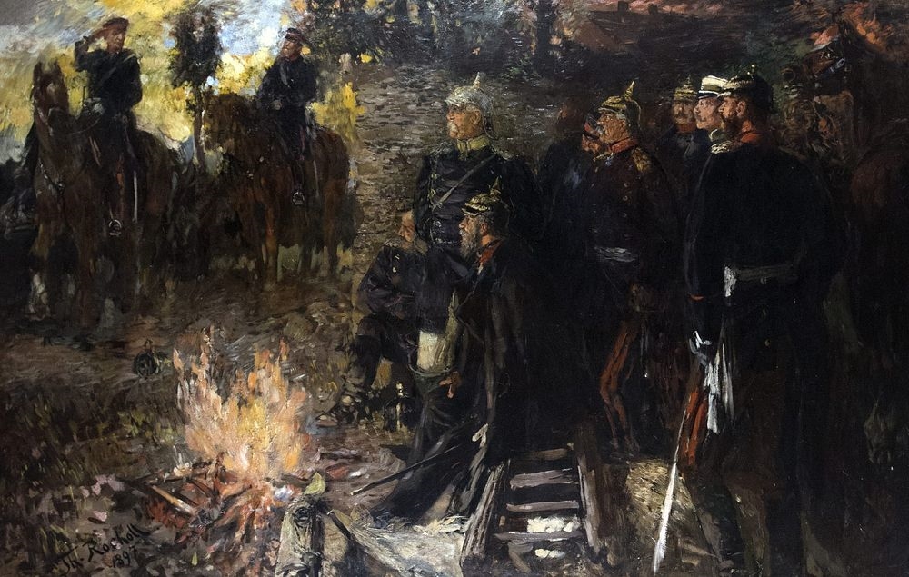Theodor Rocholl | Bismarck im Feldlager (1854) | MutualArt