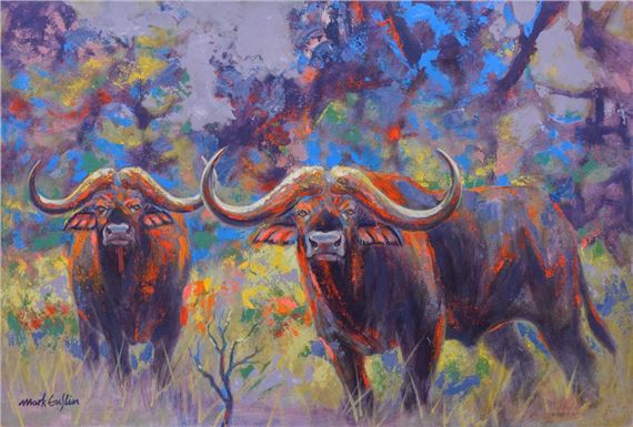 Mark Enslin | Water Buffalo | MutualArt