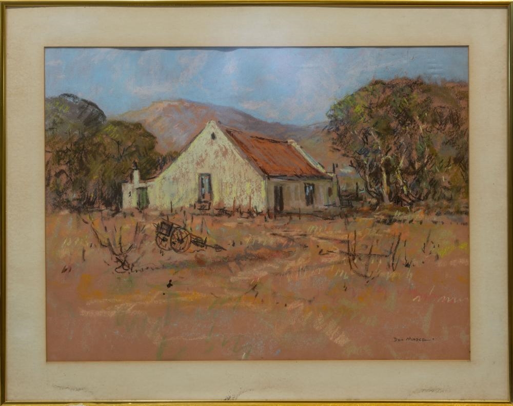Don Madge | Cottage in a Landscape | MutualArt