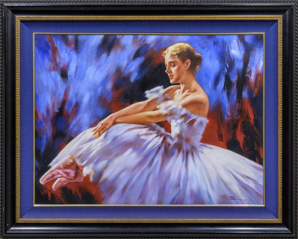 Stephen Pan | Seated Ballerina | MutualArt