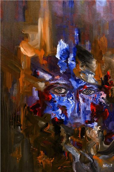 Eric Sher | Abstract Face (23) | MutualArt