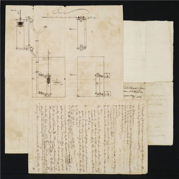 James Richard Lumbers | American Steam Engine Manuscript (1802) | MutualArt