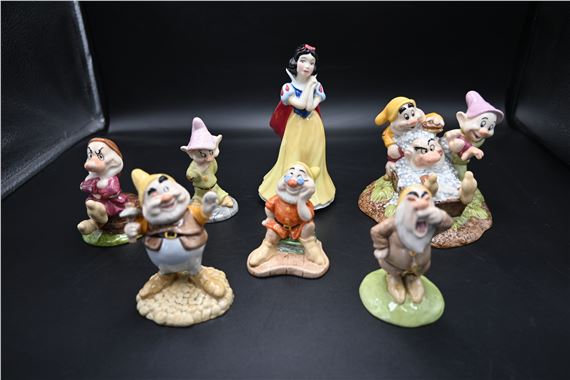 Shane Ridge | Royal Doulton Walt Disney Snow White and the Seven Dwarfs ...
