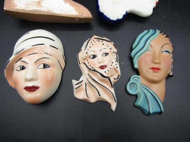 DeVon Stanfield | 5 art deco style wall plaques | MutualArt