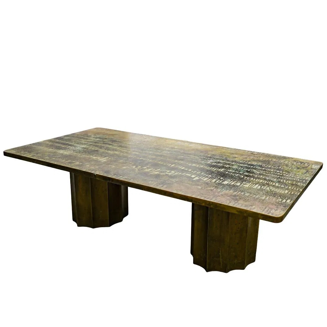 Philip & Kelvin LaVerne | 'Eternal Forest' Cocktail Coffee Table (1960s ...