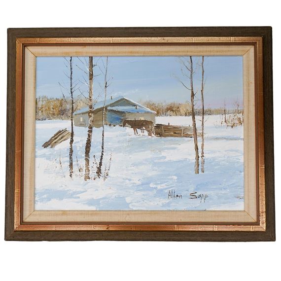 Allen Sapp | PEOPLE WENT INTO THE HOUSE FOR A DRINK (1975) | MutualArt