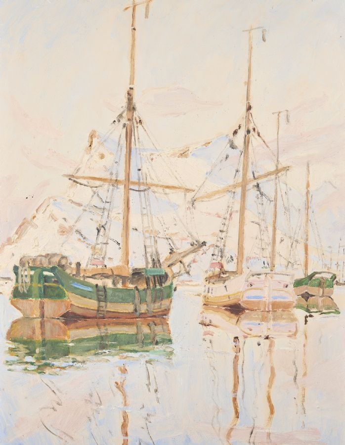 Rikard Lindström | Båtar Lofoten (31) | MutualArt