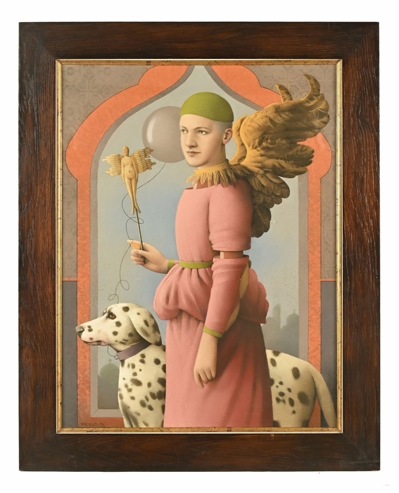 Jane Lewis | Miss Garnet's Angel with winged figure and Dalmation (5 ...
