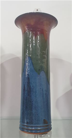 Peter Collier | A PETER COLLIER POTTERY CYLINDRICAL VASE | MutualArt