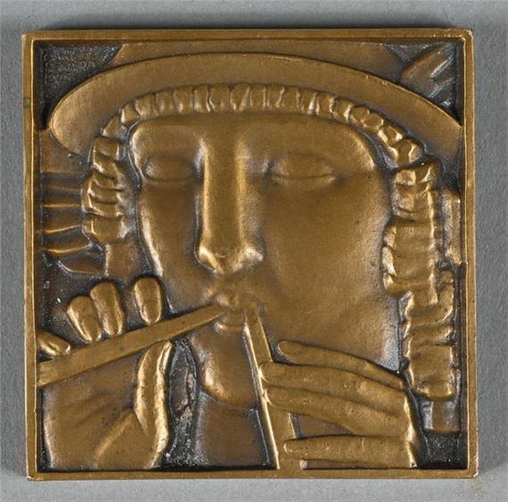 Marcel Renard | Flute player (1925) | MutualArt