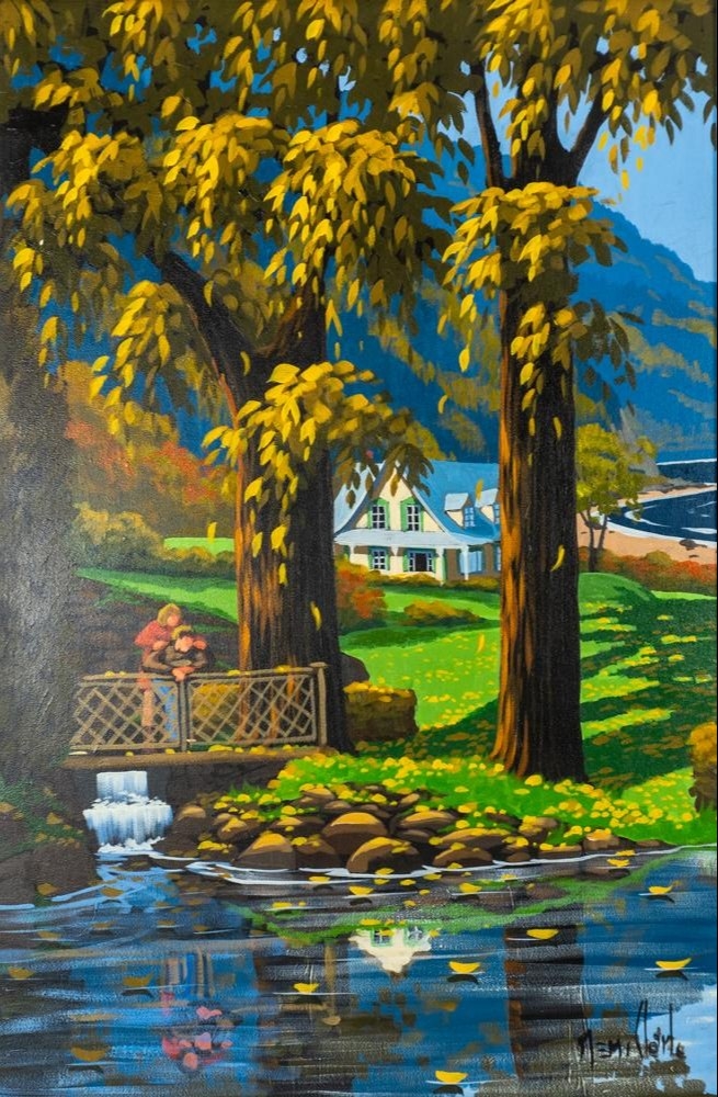 Remi Clark | Automne du Ruisseau Jureux | MutualArt