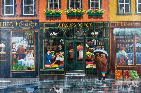 Remi Clark | Regard sur la rue | MutualArt