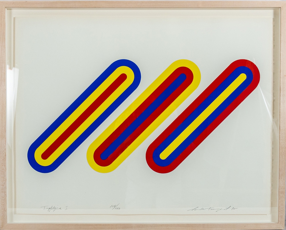 Claude Tousignant | Tryptique I - 1970 (1970) | MutualArt