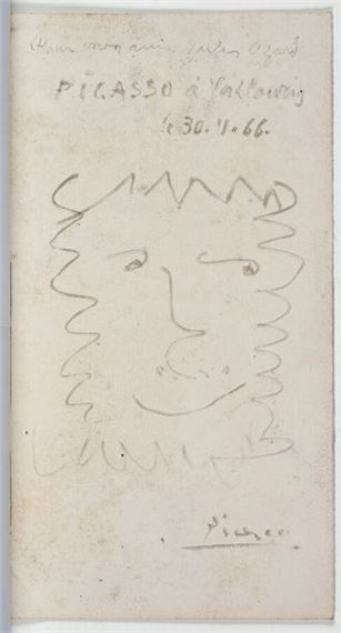 Picasso Pablo | Head of a faun (1966) | Artwork performance at auction ...