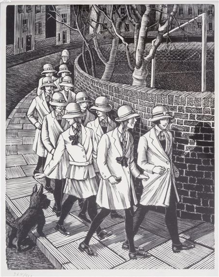 Eric Ravilious | The Crocodile (1931) | MutualArt