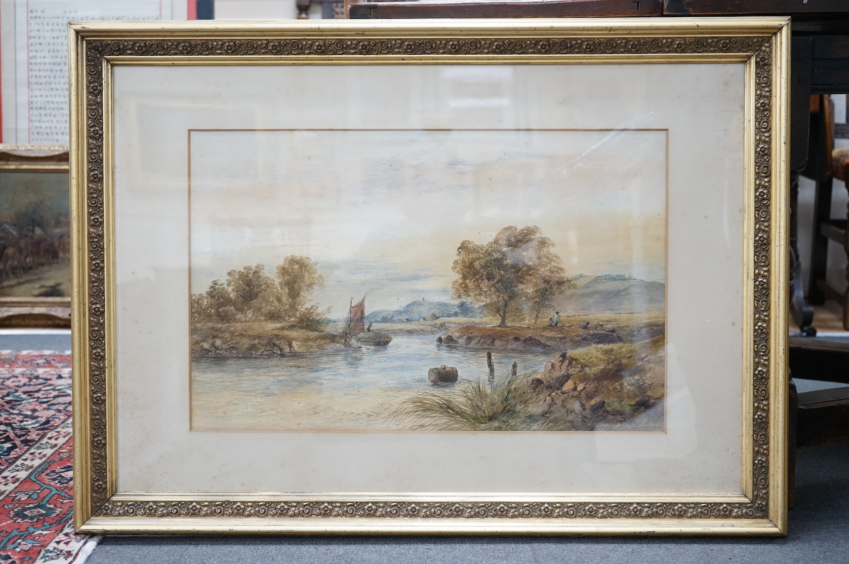 Josiah Wood Whymper | Riverscape | MutualArt