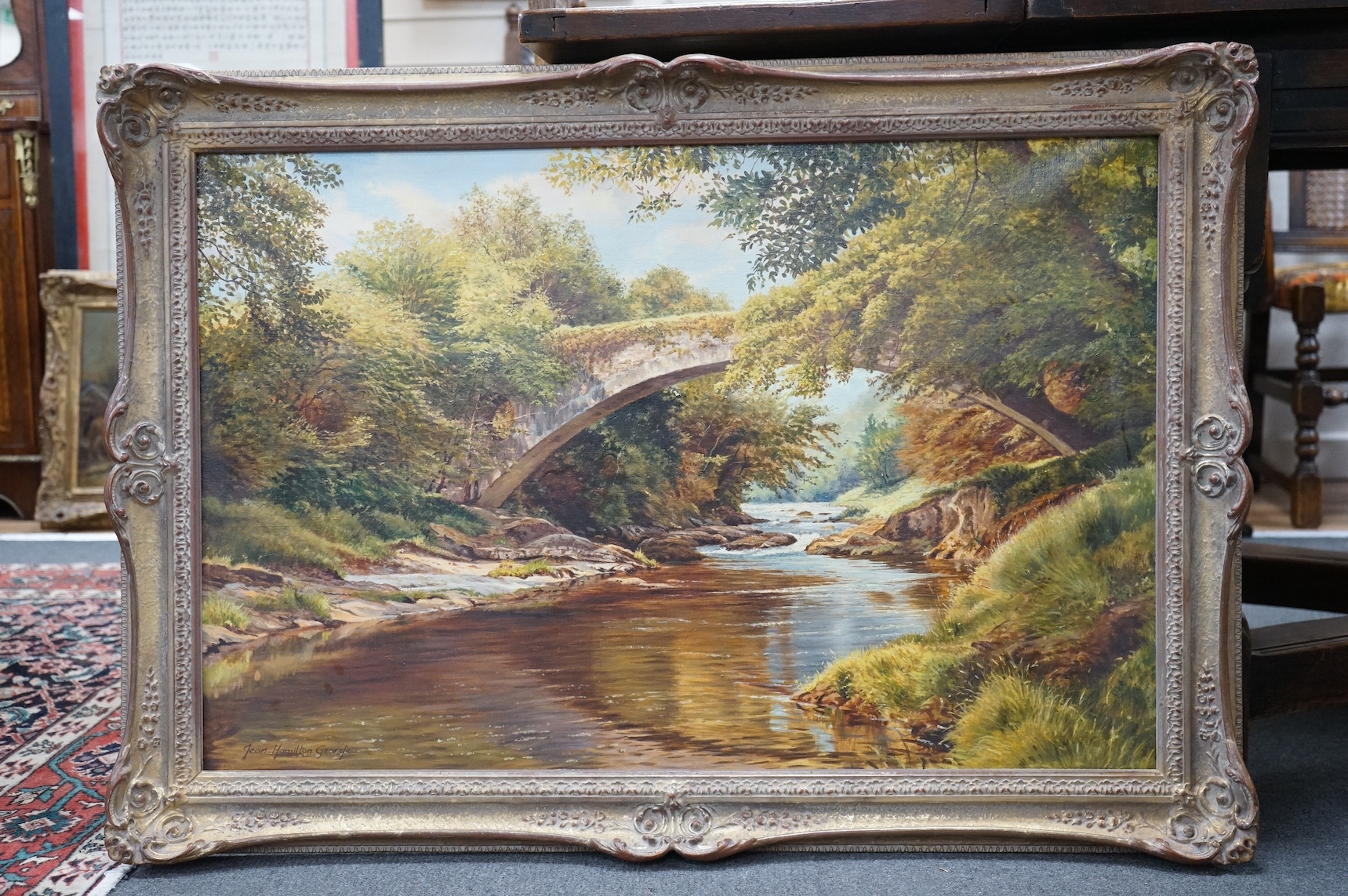 Jean Hamilton-George | riverscape | MutualArt