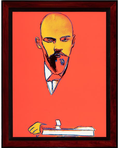 Andy Warhol | Red Lenin (1987) | MutualArt