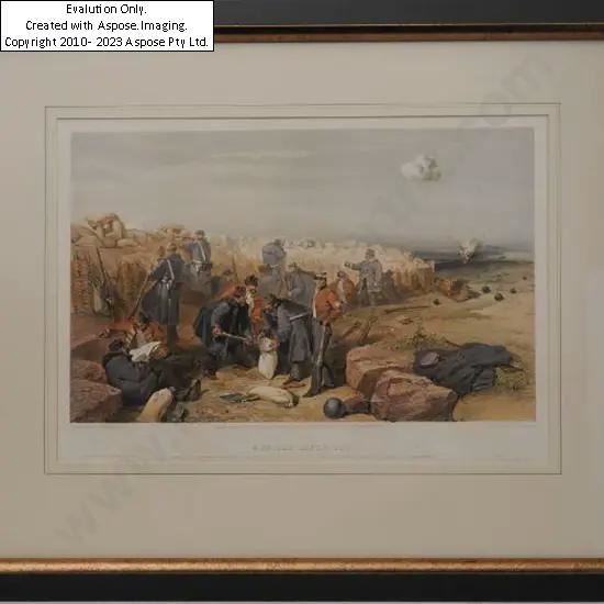 William Simpson | Russian Rifle Pit, Crimean War | MutualArt
