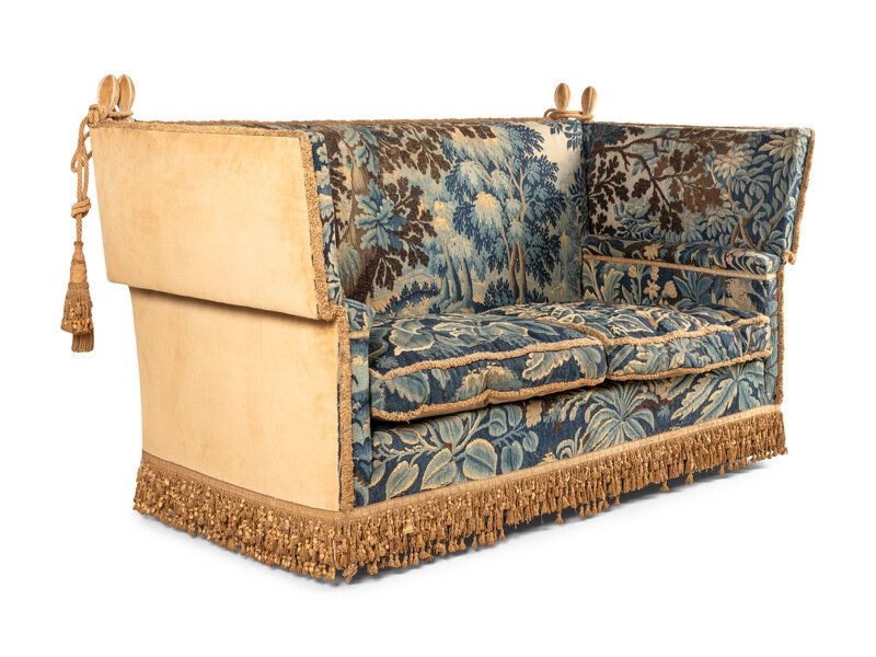 Knole | A Tapestry Upholstered Knole Sofa (19th Century) | MutualArt
