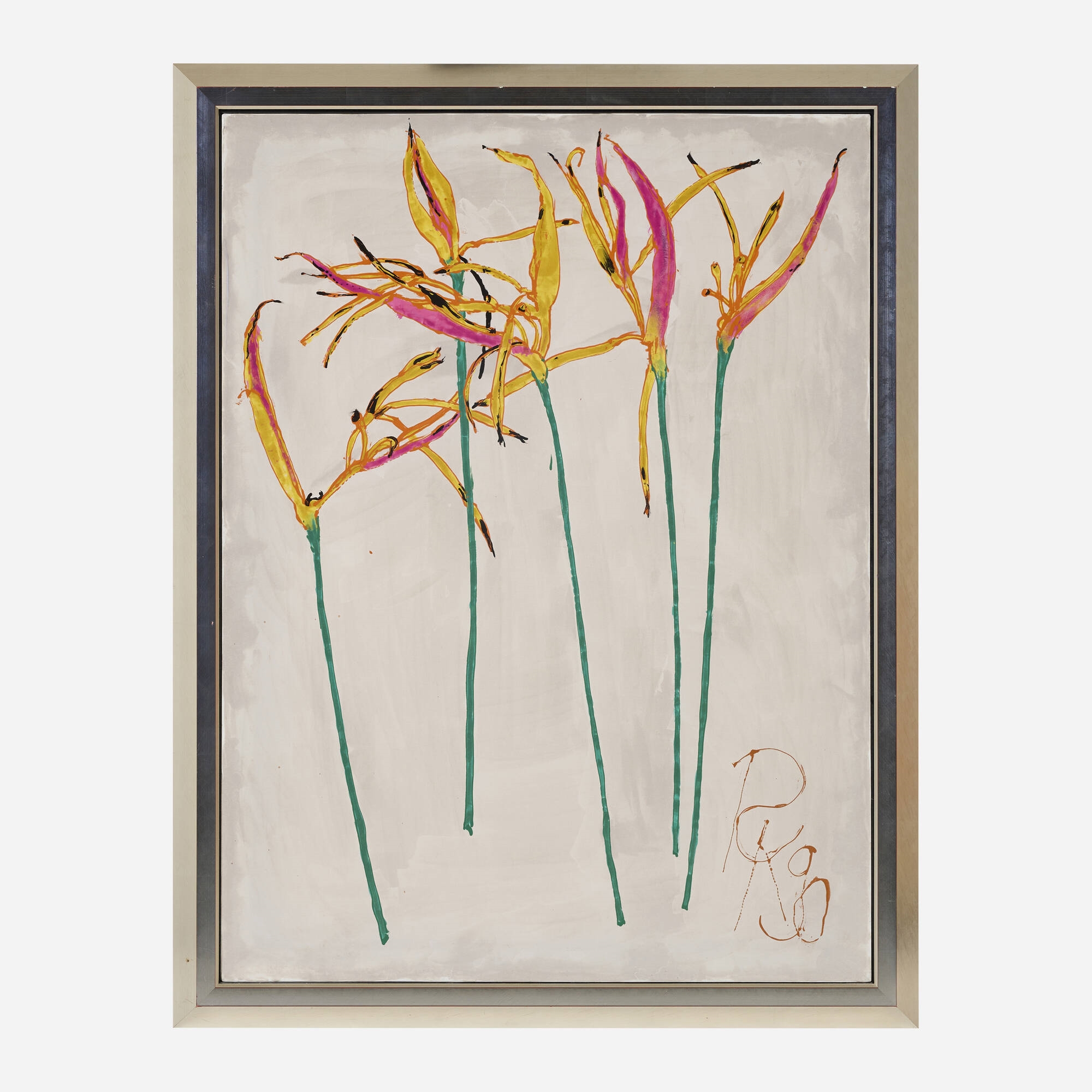 Craig Kauffman | Manila Flowers (1990) | MutualArt