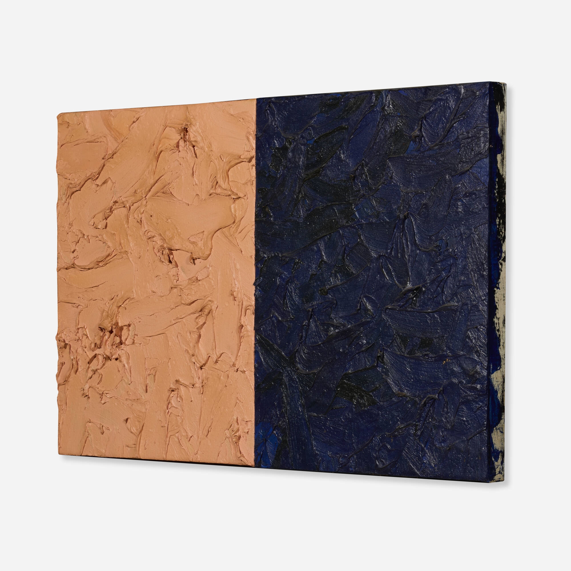 James Hayward | Athenian Flesh/Dark Blue (diptych (1985) | MutualArt